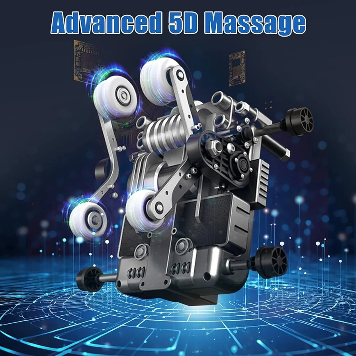Kollecktiv 301 Luxury 4d5d Massage Chair Full Body 59 Sl Track Yoga
