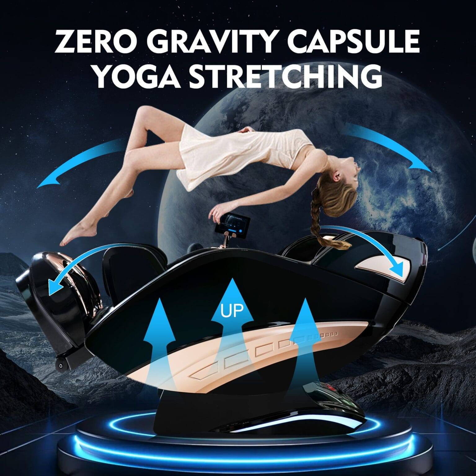 [Exclusive] Kollecktiv 101a 4D Massage Chair Full Body Zero Gravity SL ...