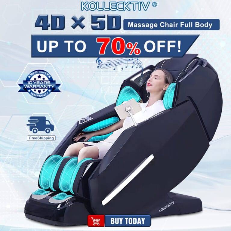 AI-Powered Customizable 5D Massage Chair | Kollecktiv